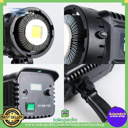 Jual Lampu Lighting Studio Kamera Foto Video Studio LED 300W Cool White ...