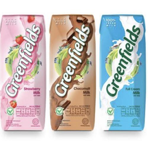 Jual Susu Greenfield UHT Choco Malt, Full Cream , Strawberry 250 ml 1 ...