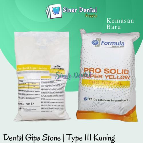 Jual Dental gip stone kuning gipsum tipe III tipe 3 - Kota Bekasi ...