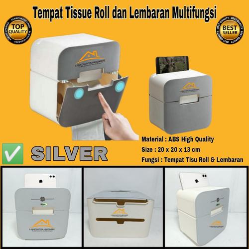 Promo Tempat Tisu Tissue Roll Lembaran Toilet Kamar Mandi Multifungsi ...