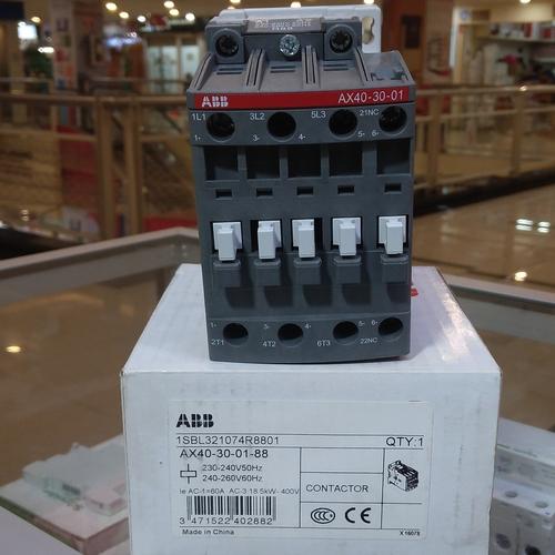 Jual Contactor ABB AX40-30-01-88 220V 1SBL321074R8801 Original ...