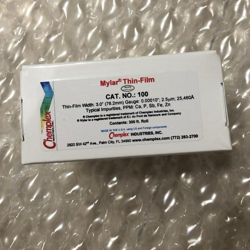 Jual Plastic / Plastik Mylar Thin-Film CAT.No : 100 Chemplex for XRF ...