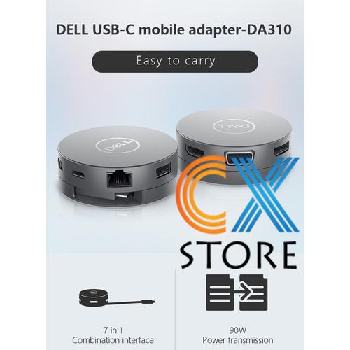 Jual DELL DA310 7-in-1 USB-C Multiport Adapter - Jakarta Utara ...