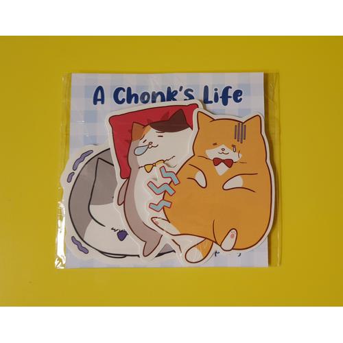 Jual Stiker Set WKK - A Chonk's Life Stiker Kucing Gendut - Kota Bekasi ...