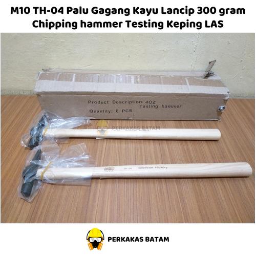 Jual M10 TH-04 Palu Gagang Kayu Lancip Chipping hammer Testing Keping ...
