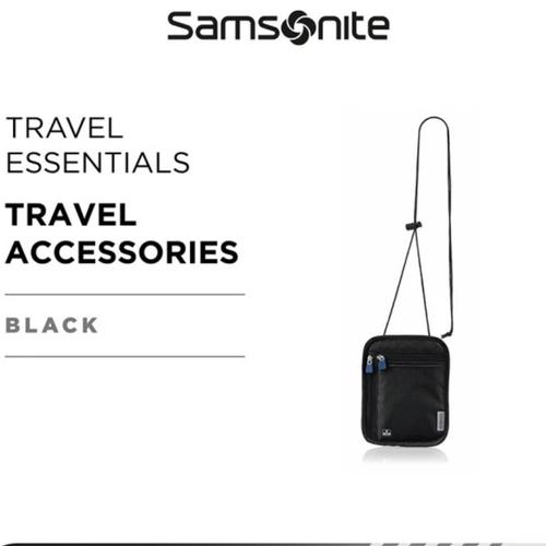 Jual Travel Samsonite Essentials RFID Neck Pouch_Black - Kota Tangerang ...
