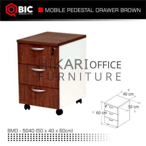 Jual MOBILE DRAWER MMD/BMD - 5040 MAPLE BROWN QBIG LACI KANTOR - BROWN ...