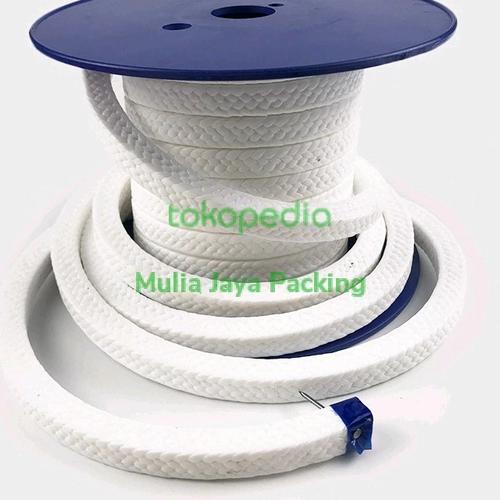 Jual Gland Packing Square Pure Teflon PTFE 1/2" 12mm x 1mm x 1000mm ...