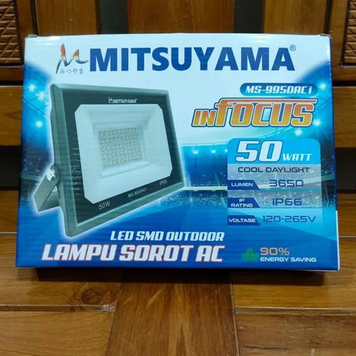 Jual Lampu Sorot LED AC 50 Watt Mitsuyama MS-9950AC inFocus Colok Listrik - Jakarta Utara - Sun ...