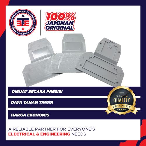 Jual End Cover Plate Terminal UKK3 dan UKK5 / Tutup Terminal Susun UKK3 ...