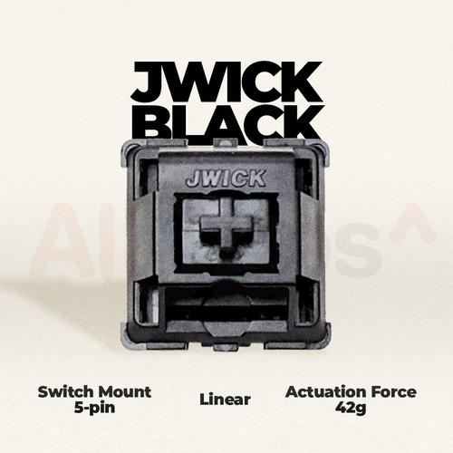 Jual JWK / JWICK Black Linear Switch 58.5g PCB Mount - Jakarta Utara ...