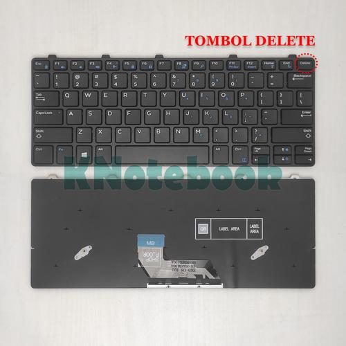 Jual Keyboard Dell Latitude 13 3380 3180 3189 3190 3190 2-in-1 3300 ...