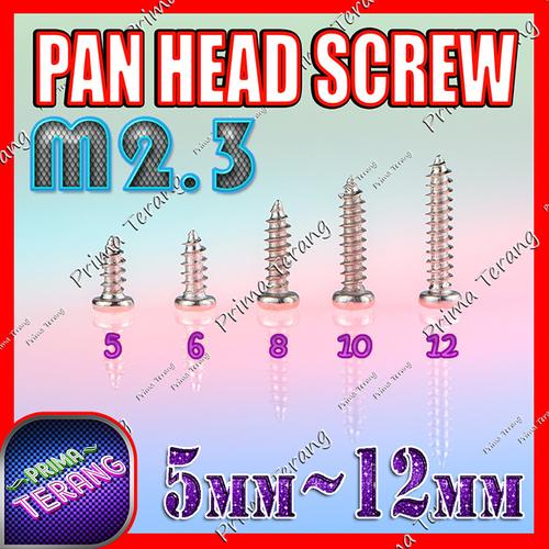 Jual Skrup JP Tapping M 2.3 Kepala Bulat 5 6 8 10 12 mm Tap M2.3 PH - M2.3x5mm - Kota Tangerang ...