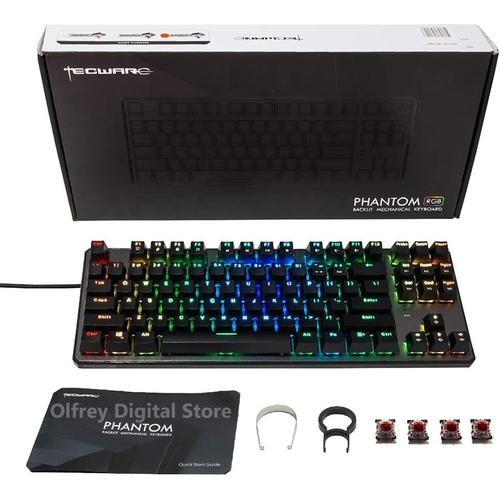 Jual Keyboard Tecware Phantom Elite 87 RGB LED Gateron Mechanical ...