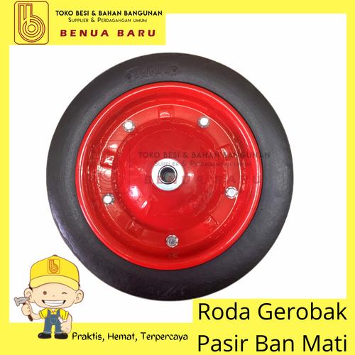 Jual Roda Gerobak Sorong Ban Mati / Roda Angkong / Roda Gerobak Pasir ...