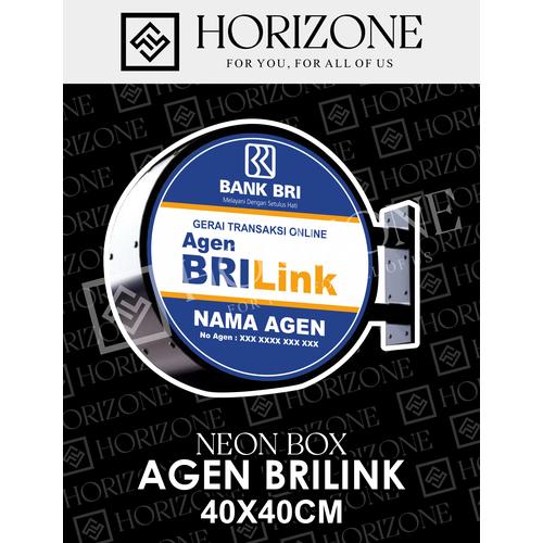 Jual NEON BOX AGEN BRILINK BULAT 2 MUKA - 30X30 - Kab. Garut ...