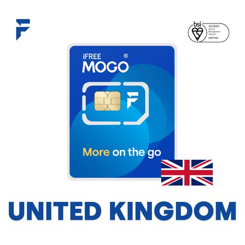 Jual Sim Card MOGO S by iFREE [United Kingdom (UK) Package/Paket ...