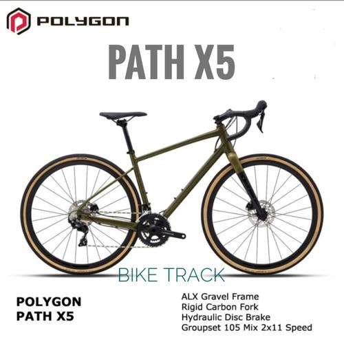 Jual Sepeda Gravel Polygon Path X5 - Hijau, S - Jakarta Barat - Bike ...