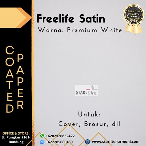 Jual Kertas Fedrigoni Symbol Freelife Satin PREMIUM WHITE - 300 gr ...