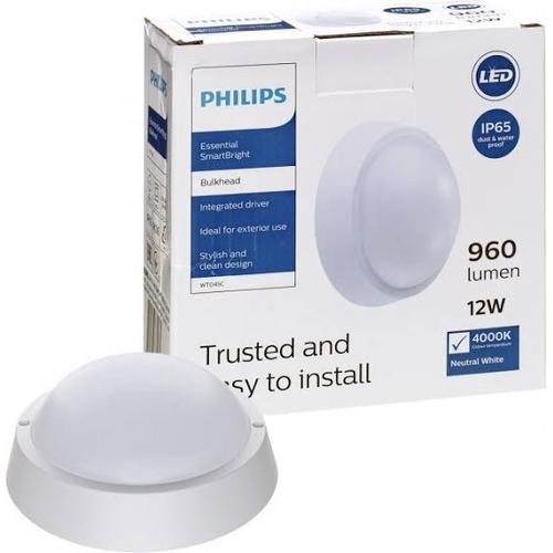 Jual PHILIPS WT045C 12W IP65 Lampu Dinding LED Outdoor SmartBright ...