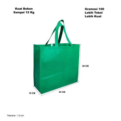 Jual Goodie Bag Custom Besar Jumbo 45x16x40 Tas Spunbond jahit kuat ...