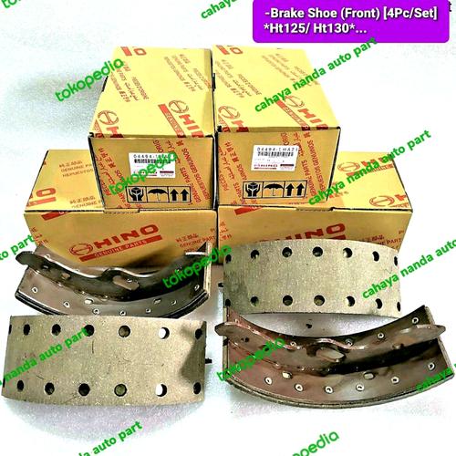Jual Brake Shoe Front Kampas Rem Depan Hino Dutro Dyna HT130/HT125 1Set ...