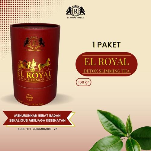 Promo El Royal Detox Slimming Tea Original Pengilang Toksin Tubuh Dan ...