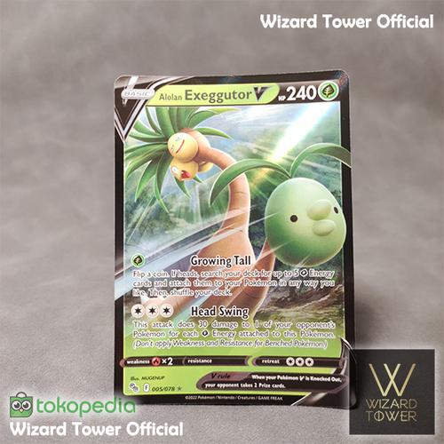 Jual WT | Alolan Exeggutor V 005/078 Pokemon Go TCG Pokemon English ...