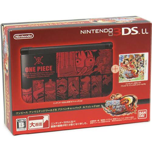 Jual nintendo 3ds xl luffy / one piece red limited edition - Kab ...
