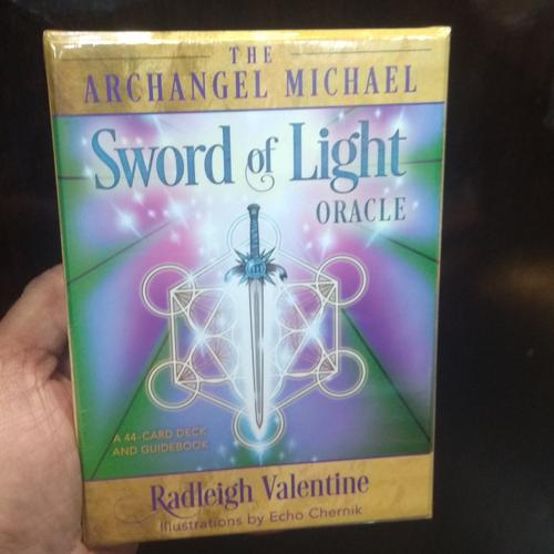 Jual The Archangel Michael Sword of Light Oracle : A 44-Card Deck and ...