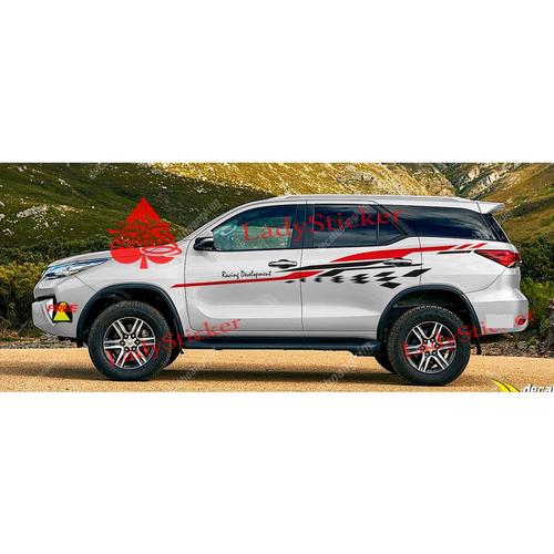 Jual STICKER STIKER MOBIL FORTUNER CUTTING STIKER MOBIL MPV FORTUNER ...