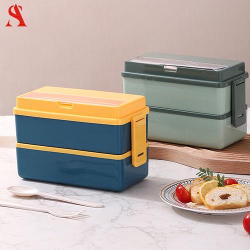 Jual Lunch Box Set/Lunch Box Bento 2 Layer - Kota Surabaya - Sinar ...