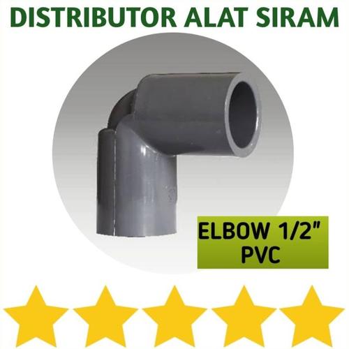Jual FITTING PVC ELBOW 1/2 INCH KENI KNEE KNIE AW KONEKTOR PIPA 1/2" PVC - Jakarta Barat ...
