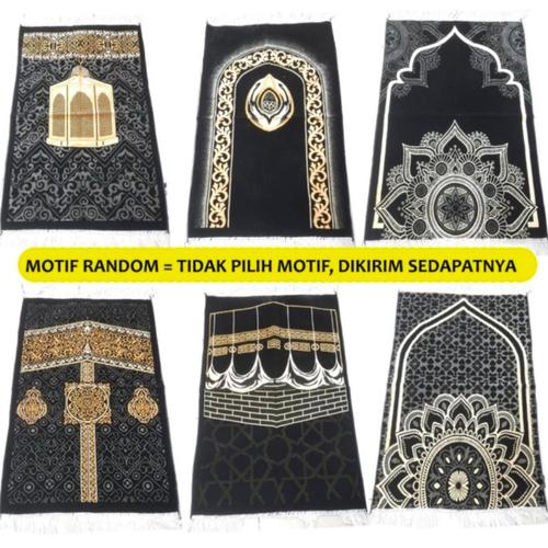 Promo sejadah dewasa turki import/sejadah hitam premium ukuran 70x110 ...