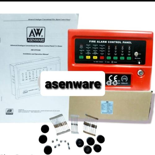 Jual panel fire alarm 4 zone conventional mcfa asenware zianc bkan hooseki - Kota Surabaya ...