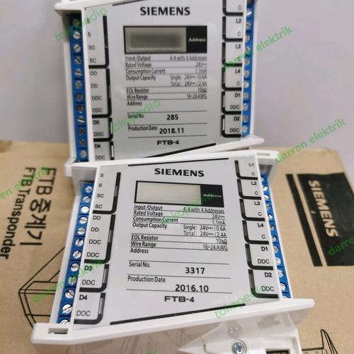 Jual module fire alarm siemens FTB-4 - Jakarta Barat - darren elektrik ...