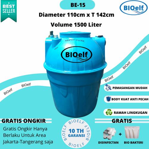Jual TANGKI SEPTIC TANK BIO FIBERGLASS 1500 LITER - Kab. Tangerang ...