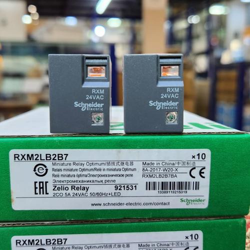 Jual Zelio relay RXM2LB2B7 - 2CO 5A 24VAC Relay Optimum Schneider Original - Jakarta Pusat ...