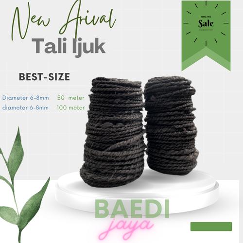 Promo TALI TAMBANG IJUK HITAM HALUS 100 METER - TALI IJUK PENGIKAT ...