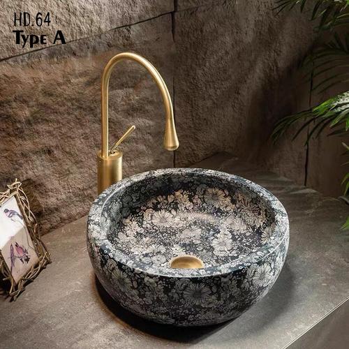 Jual Dekorasi Basin Vintage / Washtafel Hias / Floral Basin (HD64 ...