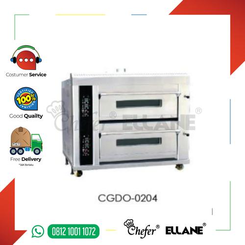 Jual Mesin Oven Roti 2 Deck 4 Tray CGDO-0204 Made in Taiwan / Oven Gas ...