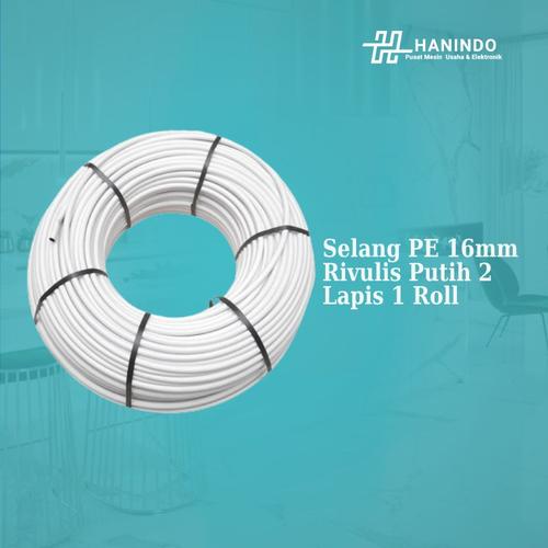 Jual Selang PE 16mm Rivulis Putih 2 Lapis 1 Roll - Kota Bandung ...