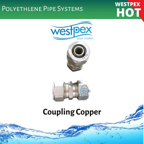 Jual WESTPEX COUPLING / SOCKET COPPER FITTING PIPA PE AIR PANAS - 16mm ...