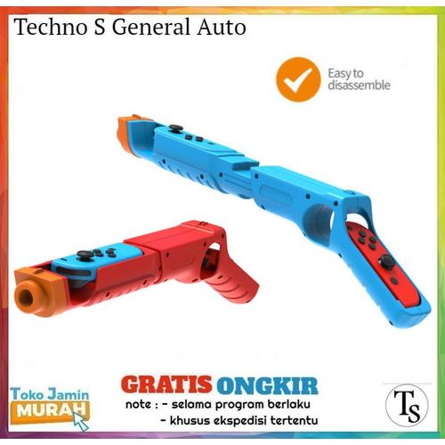 Jual Dobe Game Gun Shooting Gun Pistol for Nintendo Switch Oled Joy Con ...