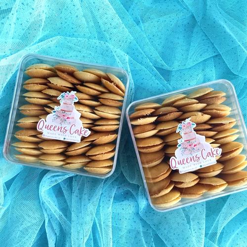 Jual Kue Kering Premium Lidah Kucing Original Nutella - Queen's Cake ...