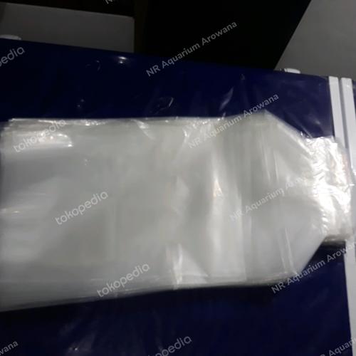 Jual plastik PE packing ikan hias tebal 0.8 ukuran 30 x 50cm bentuk ...