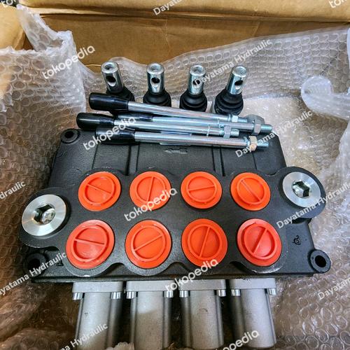Jual DP120 HAND VALVE HYDRAULIC/HAND CONTROL VALVE/4 STIK ALL PORT 1 ...