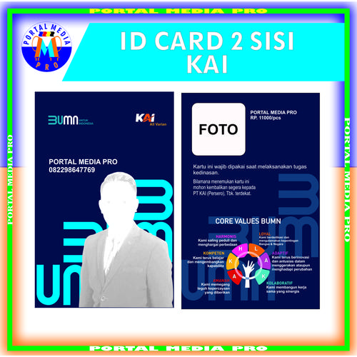 Jual ID Card BUMN KAI all Varian - ID Card saja, Hanya ID card ...
