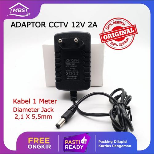 Jual Power Adapter Adaptor CCTV dan Router AD / DC 12V / 2A KRX 122 ...