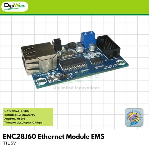 Jual ENC28J60 Ethernet Module EMS - Kota Surabaya - DigiWare Store | Tokopedia